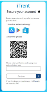 Multi factor authentication user guide to iTrent - Reading Borough Council
