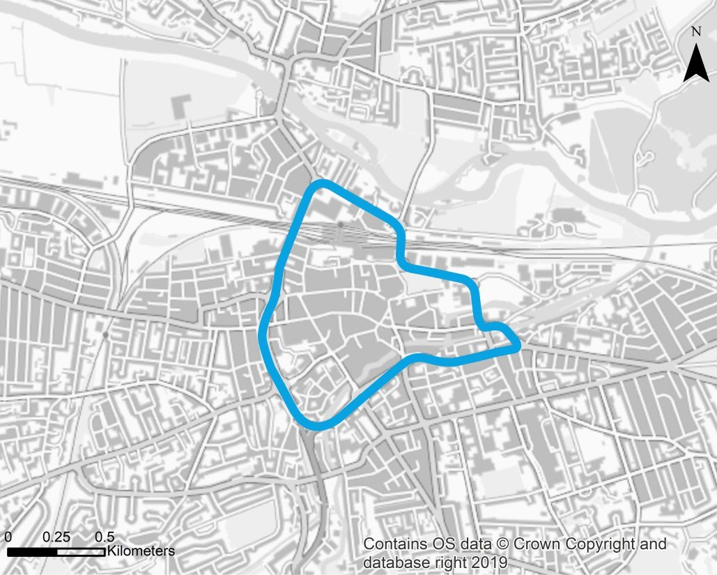 Inner Distribution Road (IDR) multi-modal enhancements – walking and ...