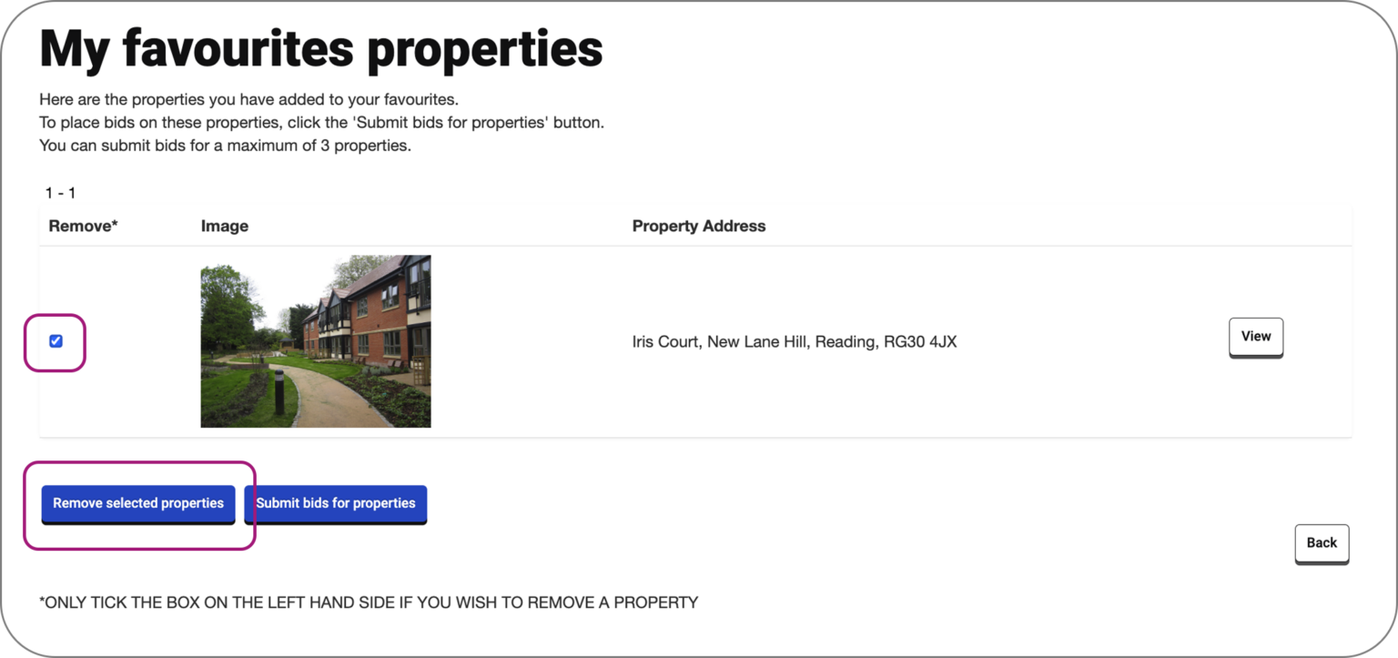 Homechoice at Reading – How to bid - Reading Borough Council